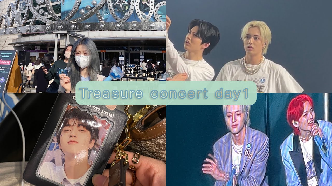 TREASURE 1st Concert :day 1💎🤍#treasure #concert - YouTube