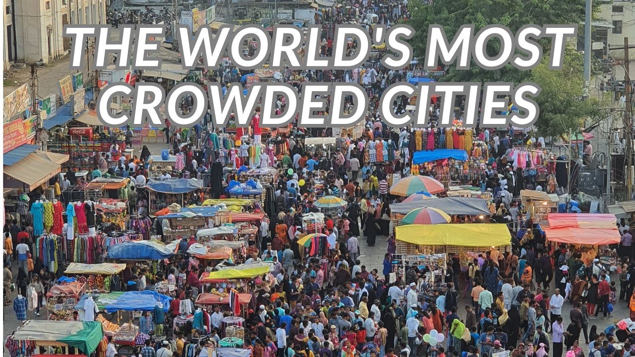 Unbelievably Crowded: The World's Most Densely Packed Places - YouTube