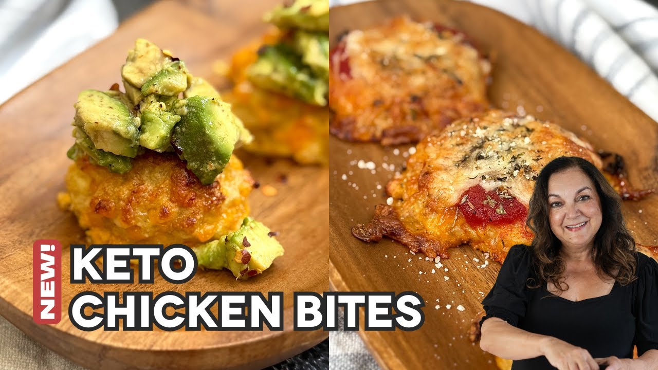 The BEST Keto Chicken Bites | Crispy, Cheesy & Low Carb! - YouTube