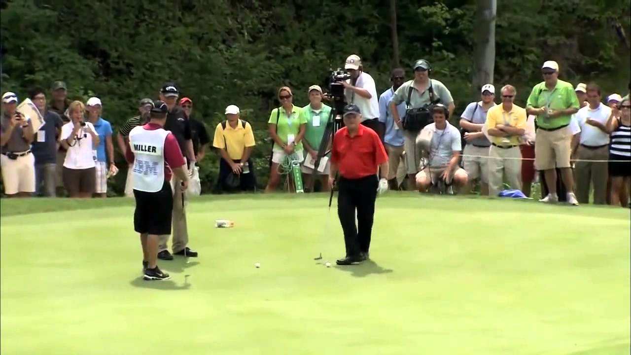 Insane 102 Foot Putt by Jack Nicklaus - YouTube