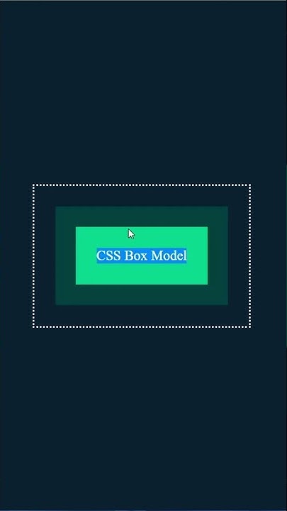 Learn CSS Box Model in 30 seconds - YouTube