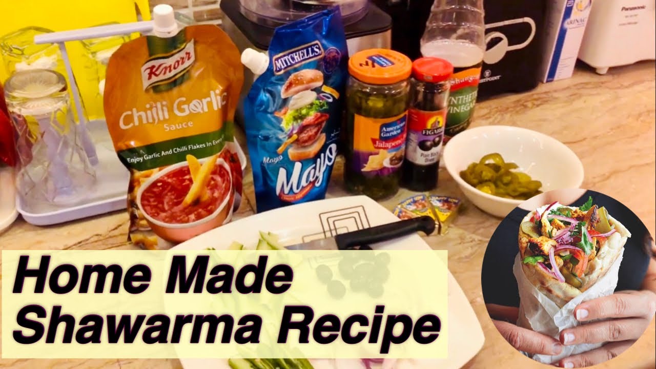 Home Made Shawarma Recipe | Quick | 5 min | - YouTube