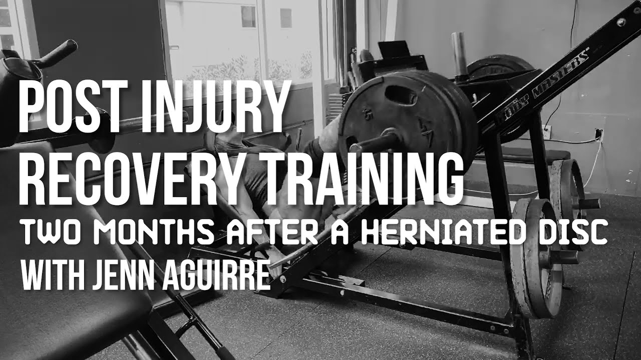 Post Injury Recovery Training with Jenn Aguirre - YouTube