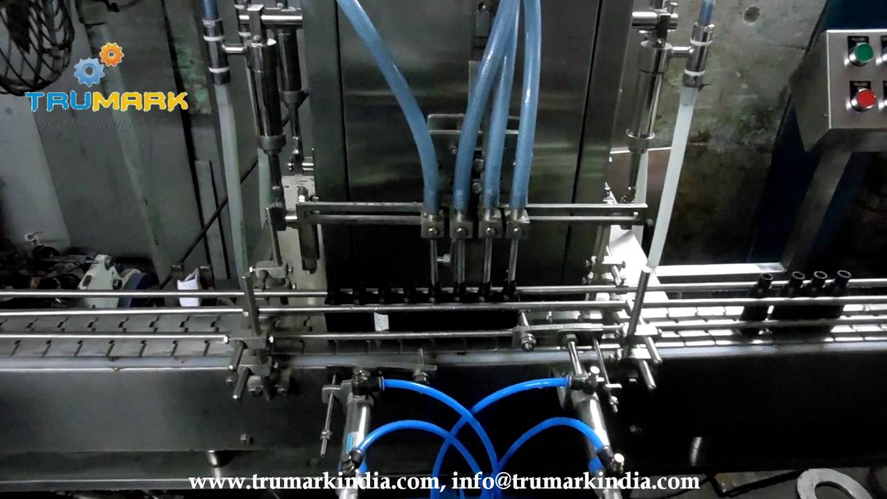 Automatic eye drop liquid filling machine - YouTube