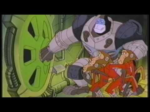 Introduction of Captain Simian and the Space Monkey Cartoon Show - YouTube