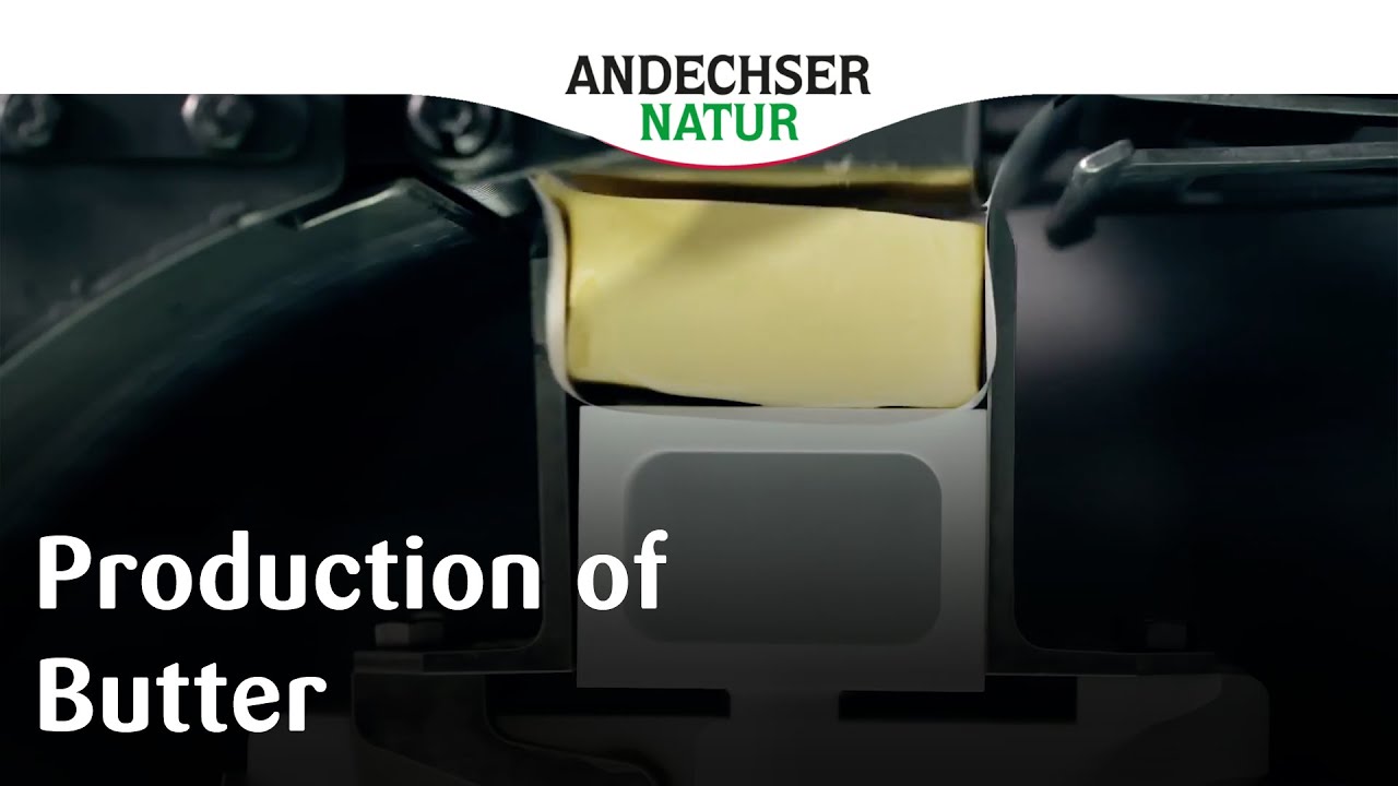 Production of Butter - YouTube