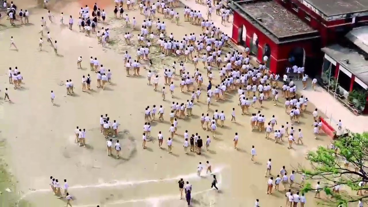 Biggest Human Pi in Mymensingh Zilla School. - YouTube