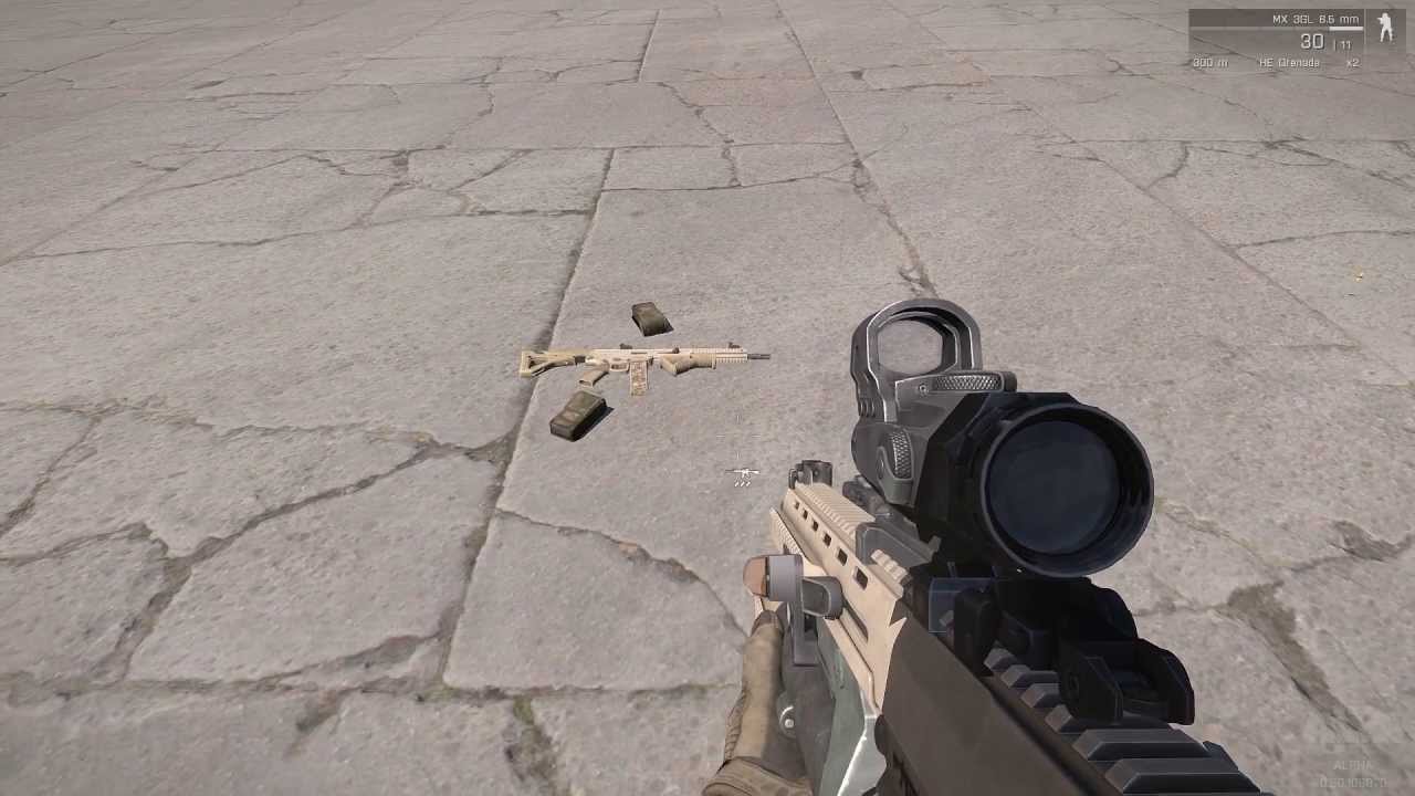 Arma 3: Placing weapons on the Ground - YouTube