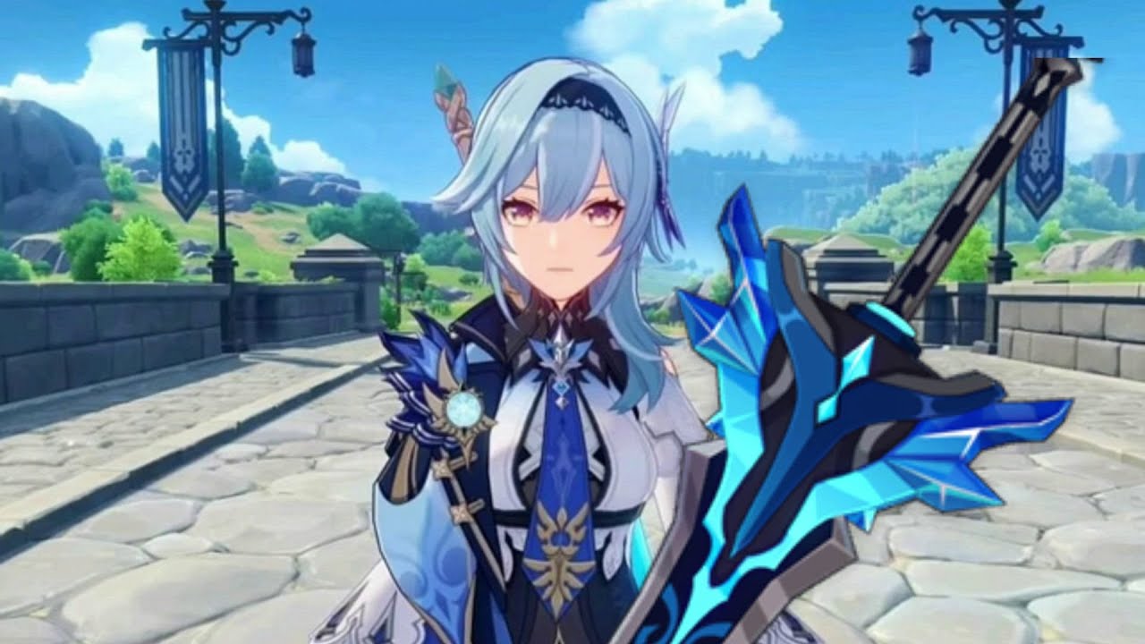 EULA SNOW TOMBED STARSILVER REVIEW GAMEPLAY Genshin Impact - YouTube