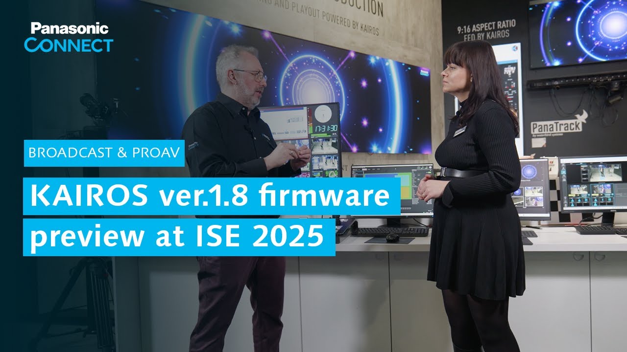 KAIROS ver.1.8 firmware preview at #ISE2025 - YouTube