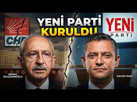 YENİ PARTİ KURULDU: CHP BÖLÜNDÜ