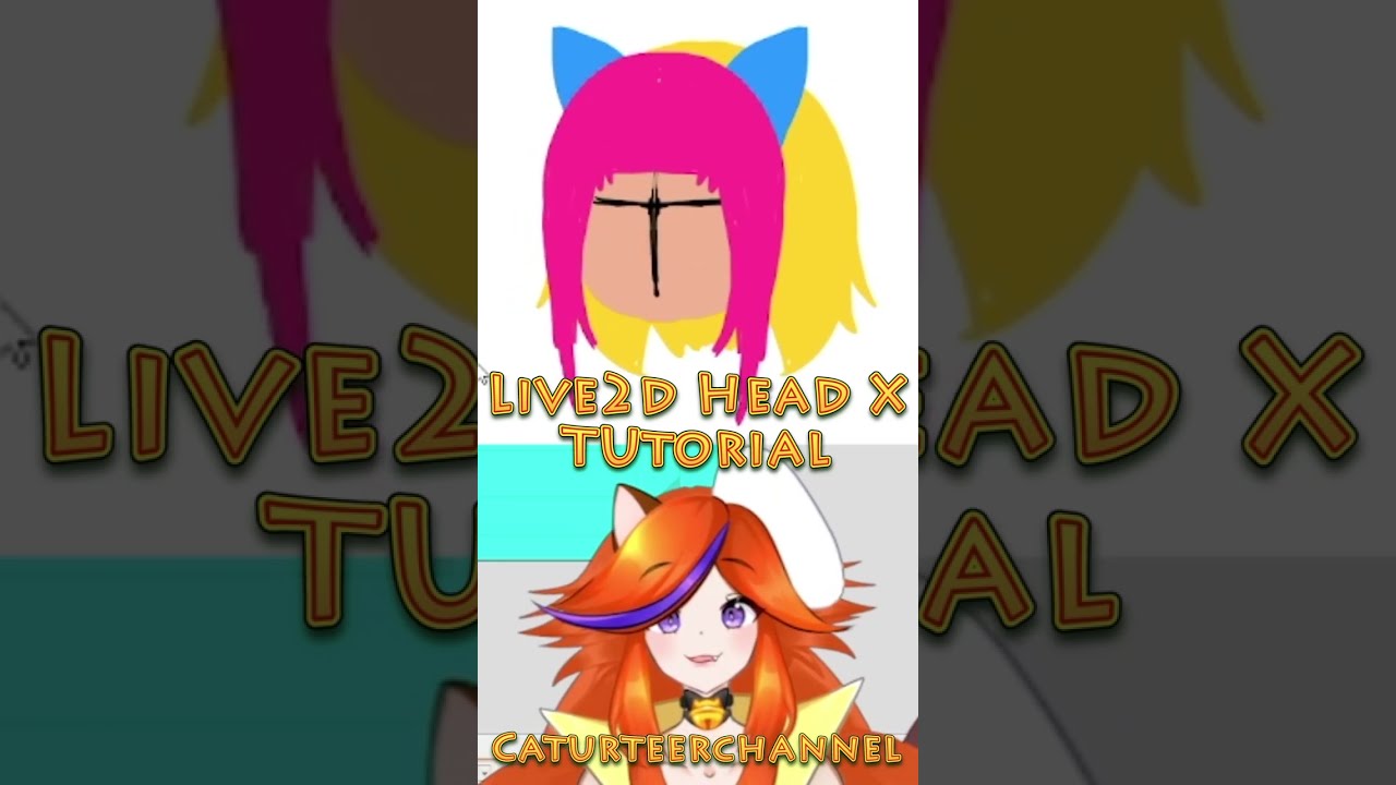 How to do Live2D Head Angle X Tutorial #shorts #live2d #vtuber - YouTube