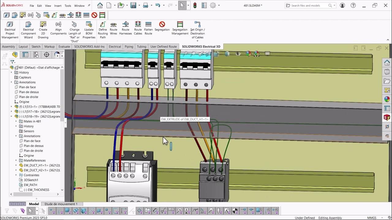 SOLIDWORKS Electrical 3D Tutorial - YouTube