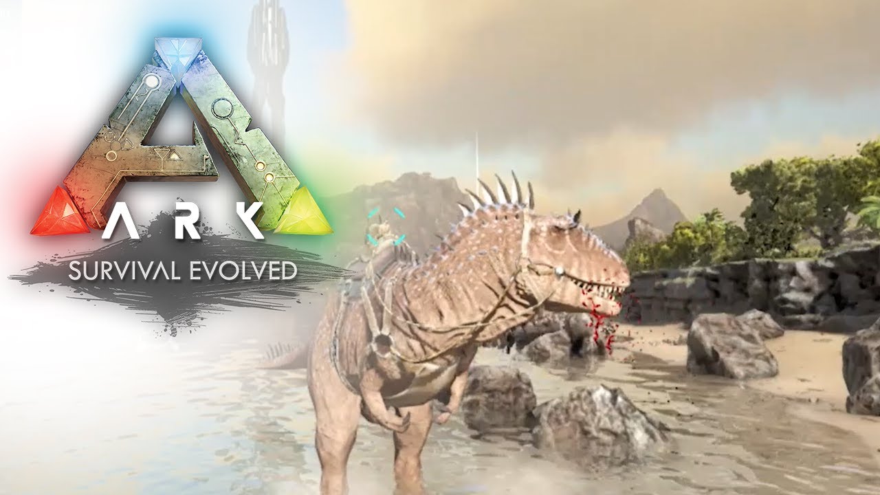 Ark poradnik jak oswoić carharodontozaura / Carcharodontosaurus how to ...