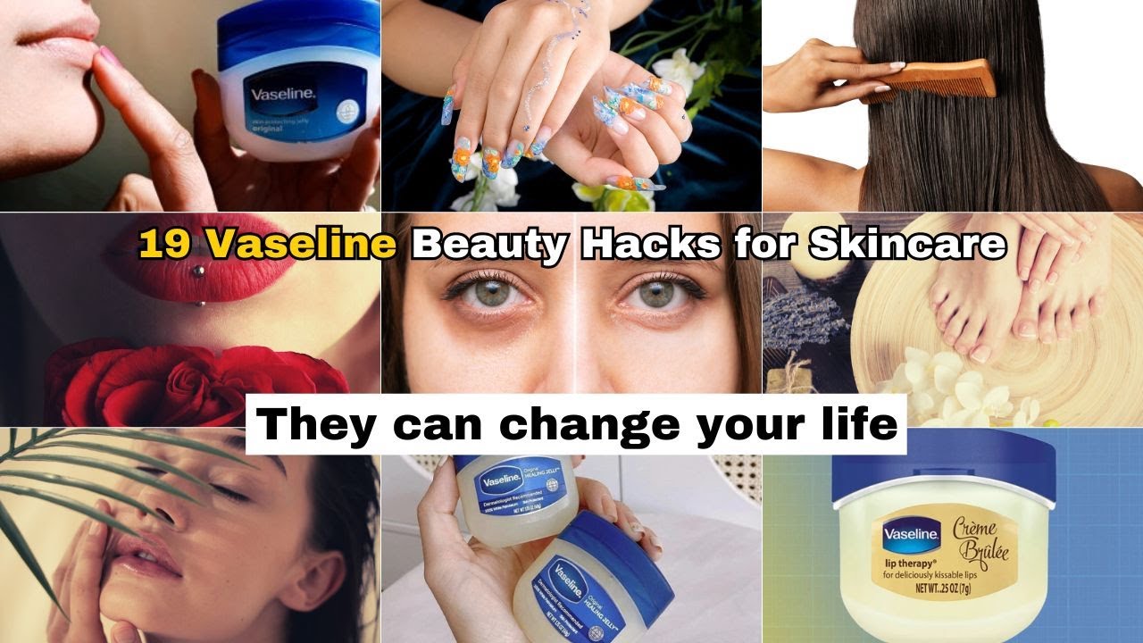 Apply Vaseline on Your Skin and See the Magic ||19 Vaseline Beauty Hacks for Makeup & Skincare ...