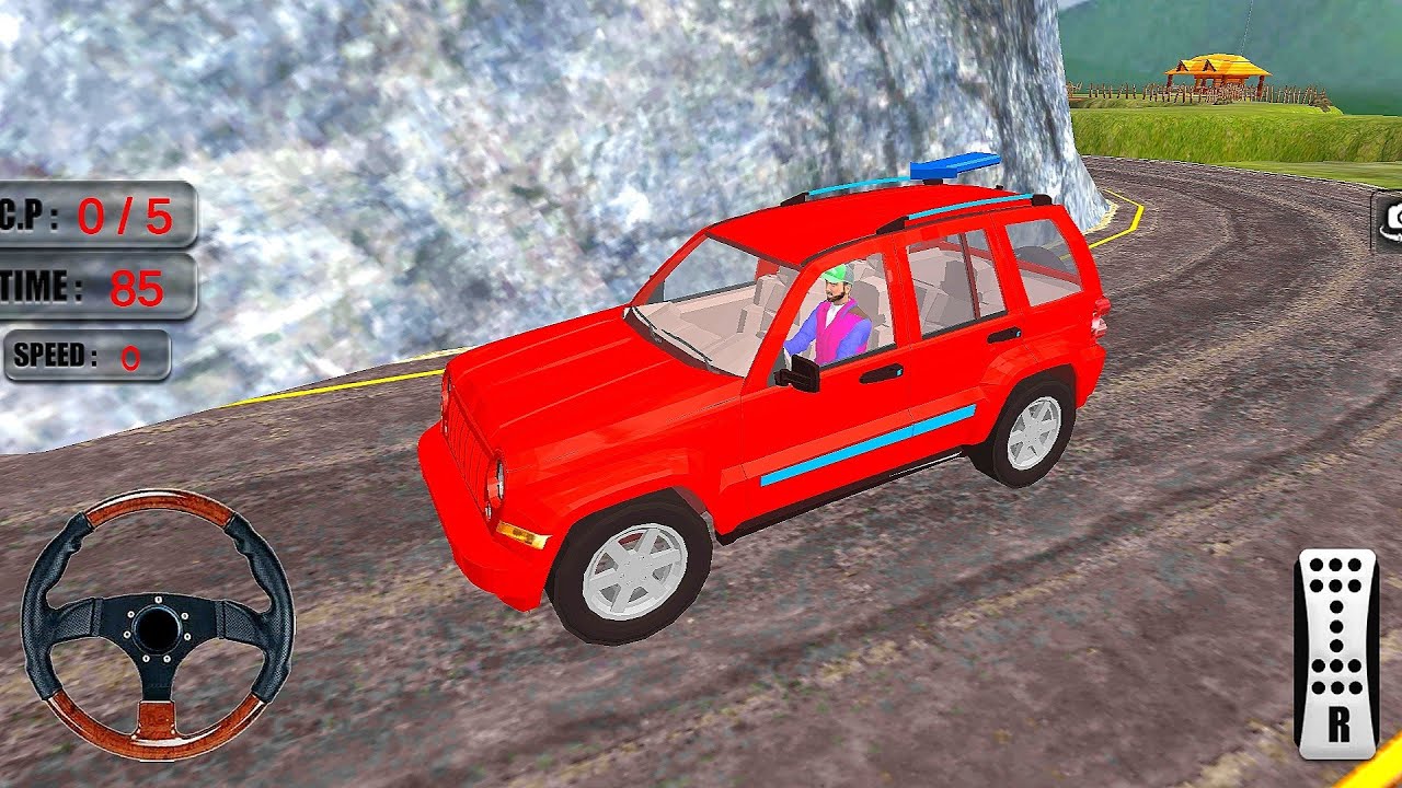Kids Jeep Driving Game | Luxury SUV Off-Road Prado Driving - YouTube