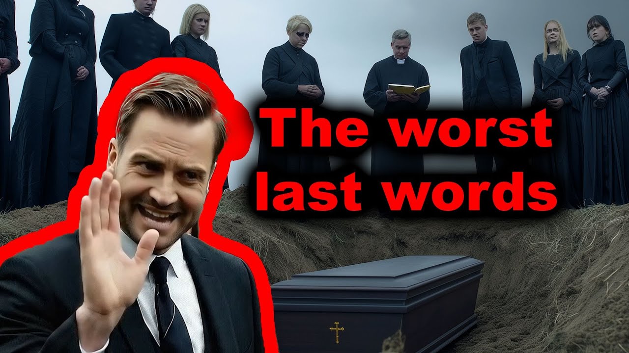 Diabolical DARK HUMOR ️the worst funeral | Ai Veo 3 - YouTube