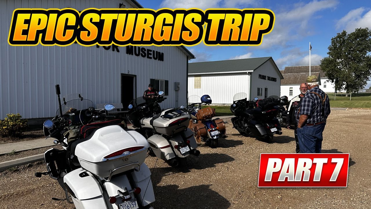 Epic Sturgis Motorcycle Trip EXPERIENCE of a Lifetime! Pt 7 The Black ...