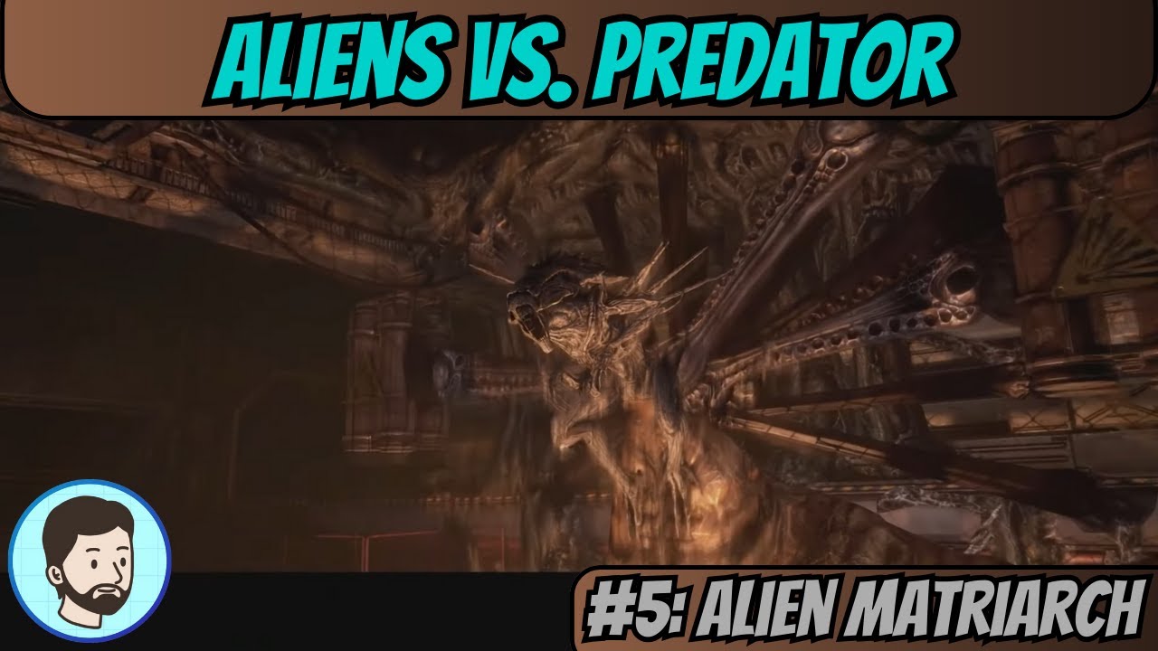 Aliens Vs. Predator (PC) - Part 5: Alien Matriarch - YouTube
