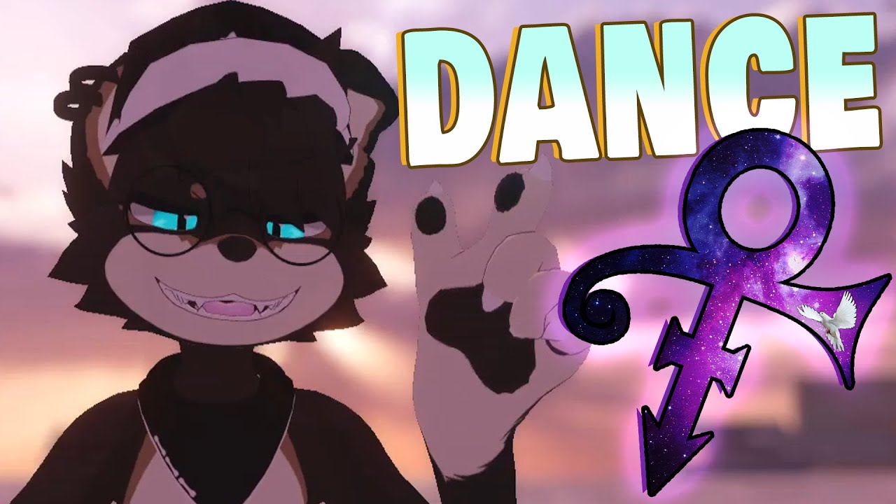 Fullbody & Face Tracking | Dancing to Prince | VRChat Furries - YouTube