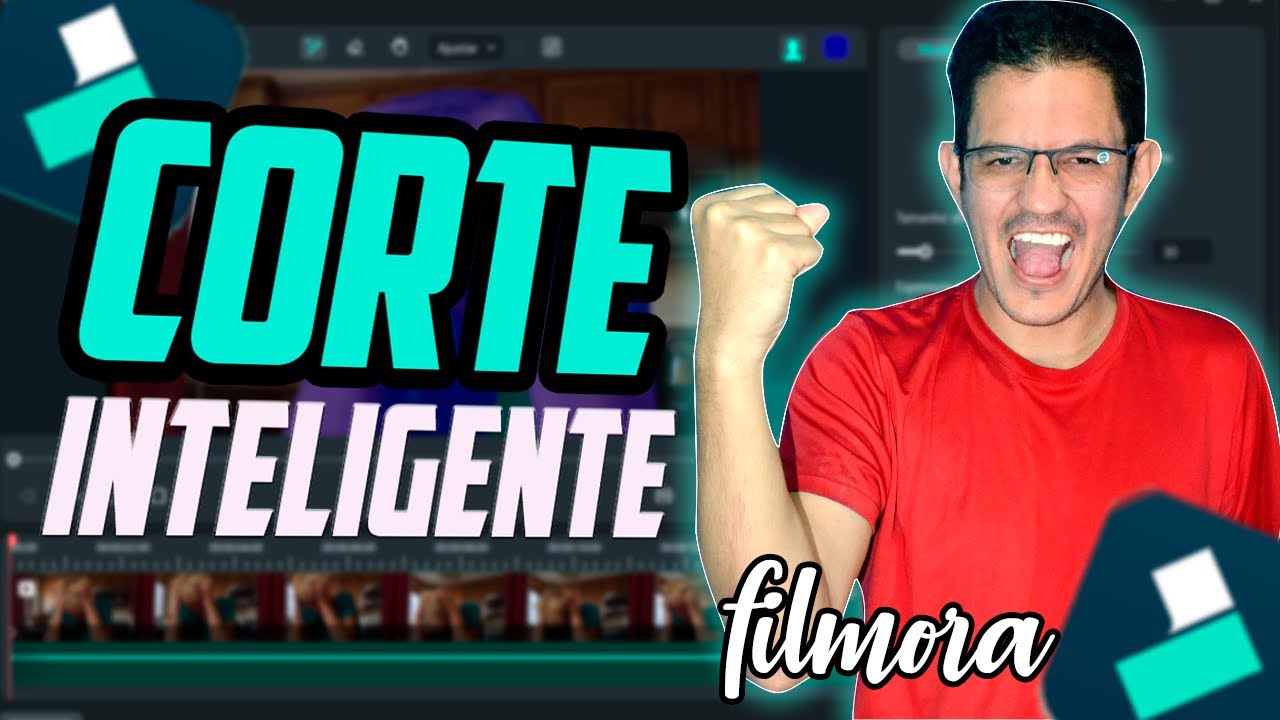 Como usar o Corte Inteligente no Filmora 12 🟣 - YouTube