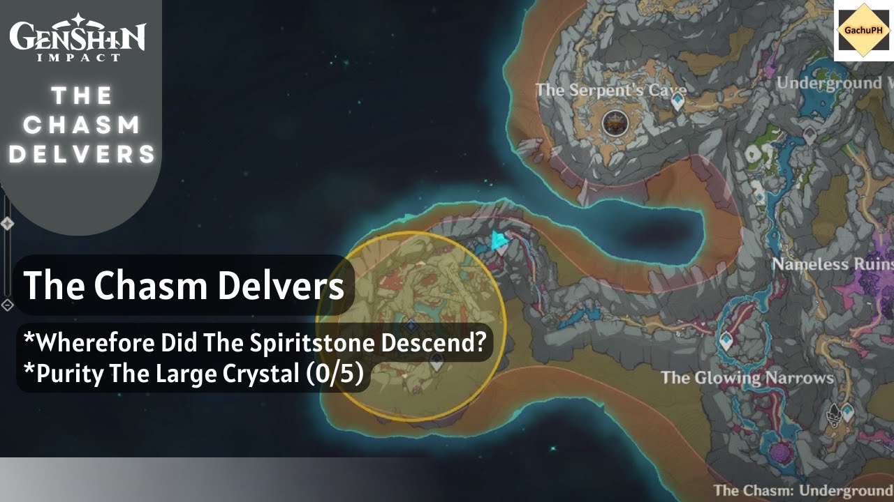 Full Guide: The Chasm Delvers Quest *Purity The Large Crystal (0/5 ...