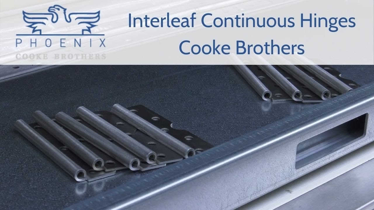 Interleaf Continuous Hinges Explained | Production Process from Start ...