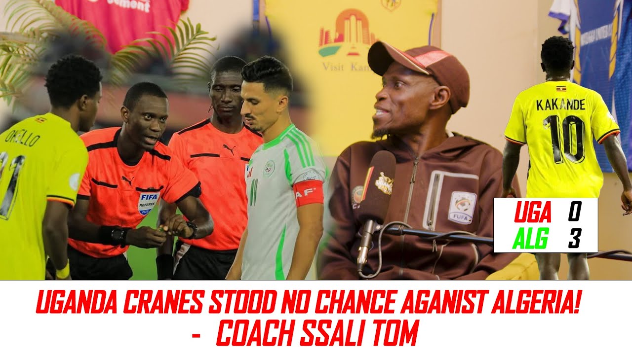 ENSOGA KUMI EZAKUBIZA UGANDA CRANES - COACH SSALI TOM - YouTube