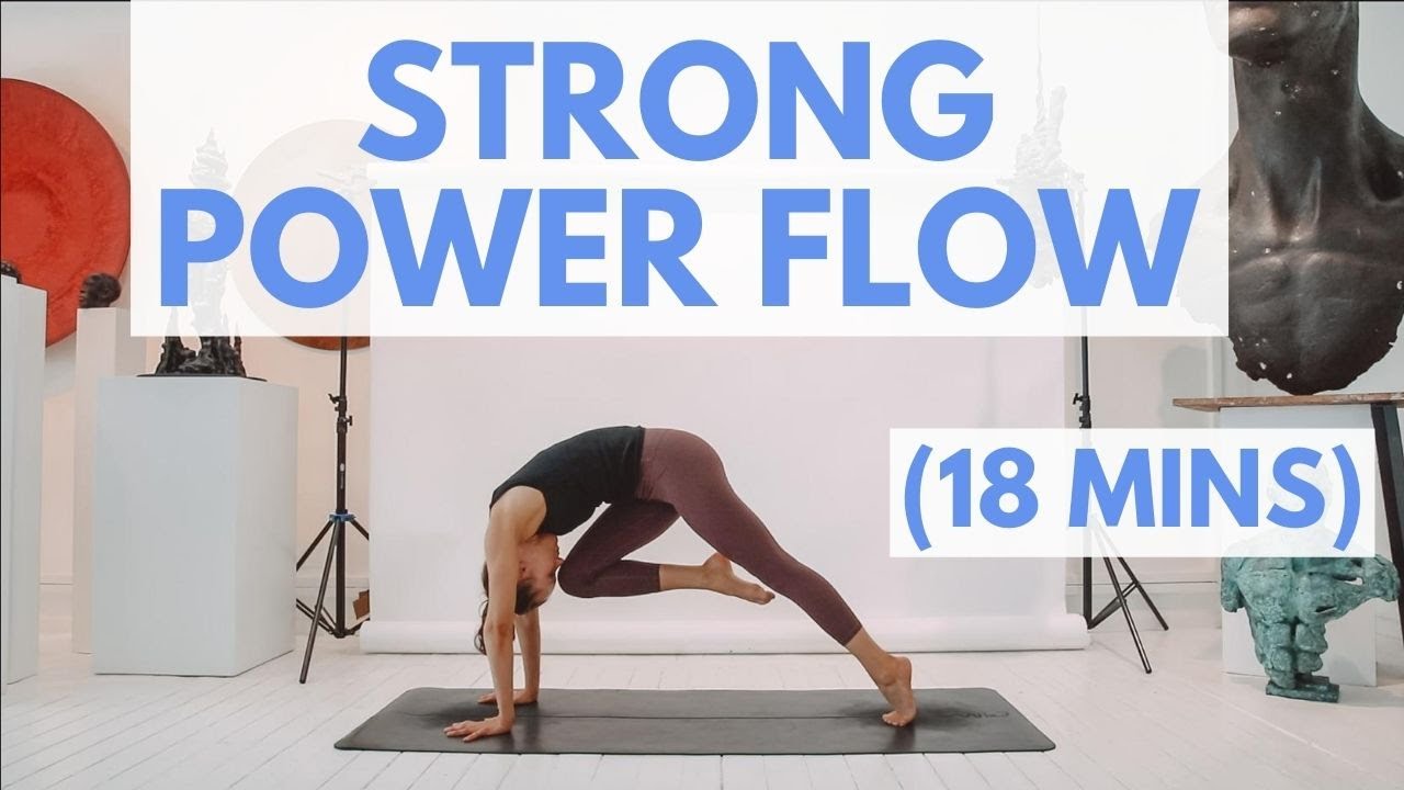 Full Body Yoga Workout: Power Yoga Class (18 mins) - YouTube
