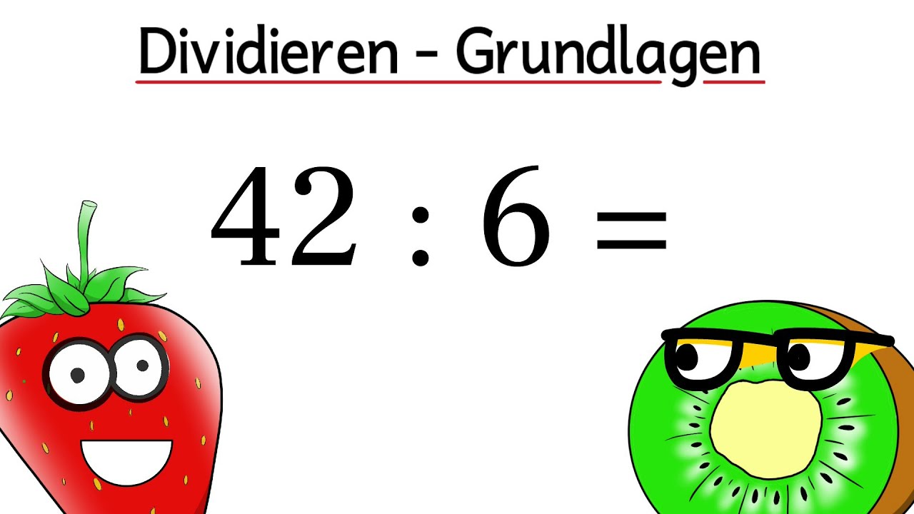 Dividieren: Geteilt rechnen lernen - Grundschule - YouTube