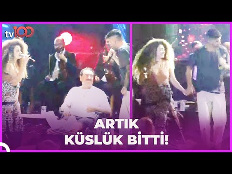 İki kardeş sahnede... İbrahim Tatlıses'in kazası küs çocukları Dilan ve İdo'yu barıştırdı...