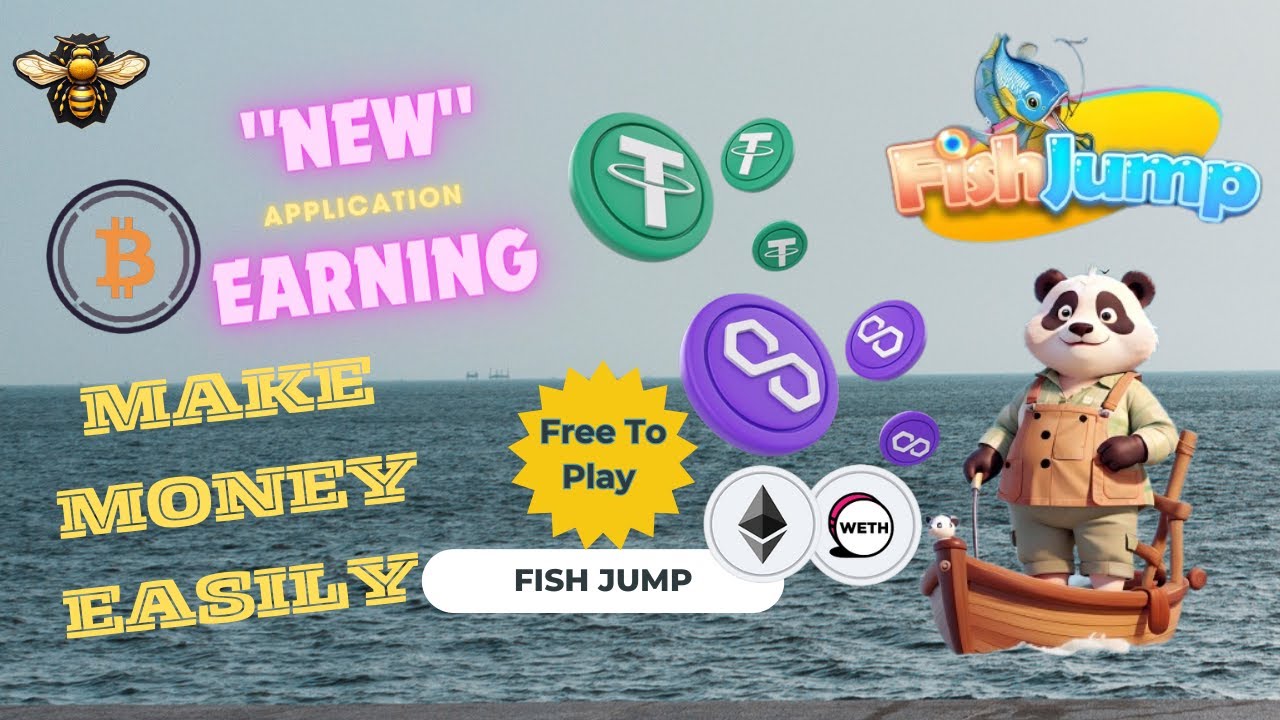Earn Money on Fish Jump Crypto App – Claim Free USDT and Withdraw $10 ...
