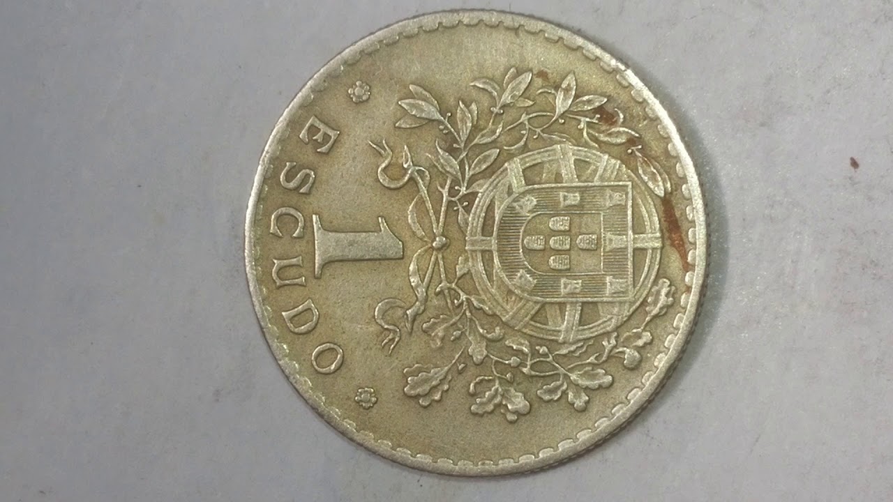 1 ESCUDO Portuguesa Raridade 1927 - YouTube