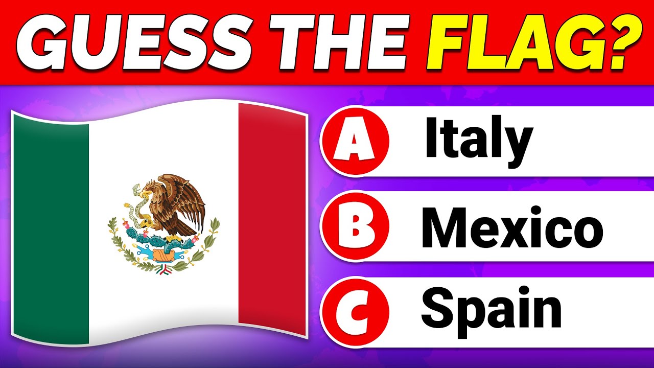 Guess the Correct FLAG?🚩🌍| Multiple Choice Flag Quiz Challenge🔥 - YouTube