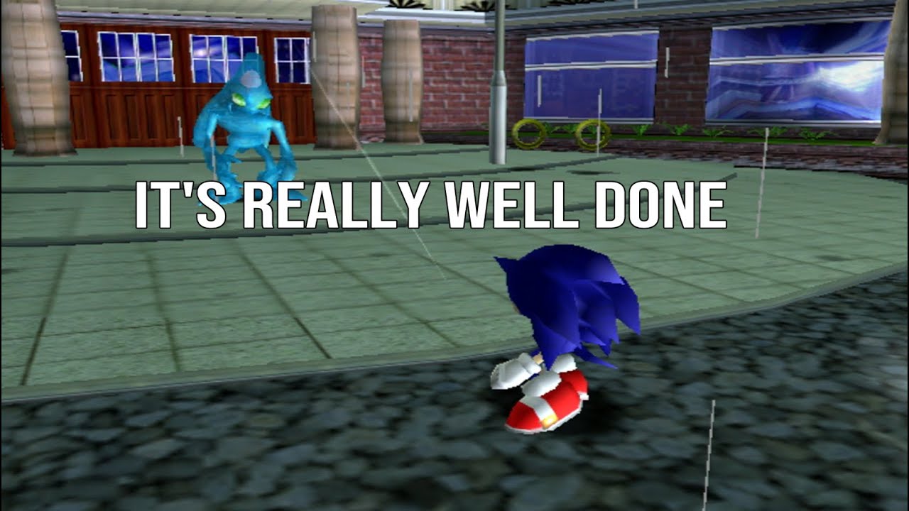 The beginning of Sonic Adventure is really well done - YouTube
