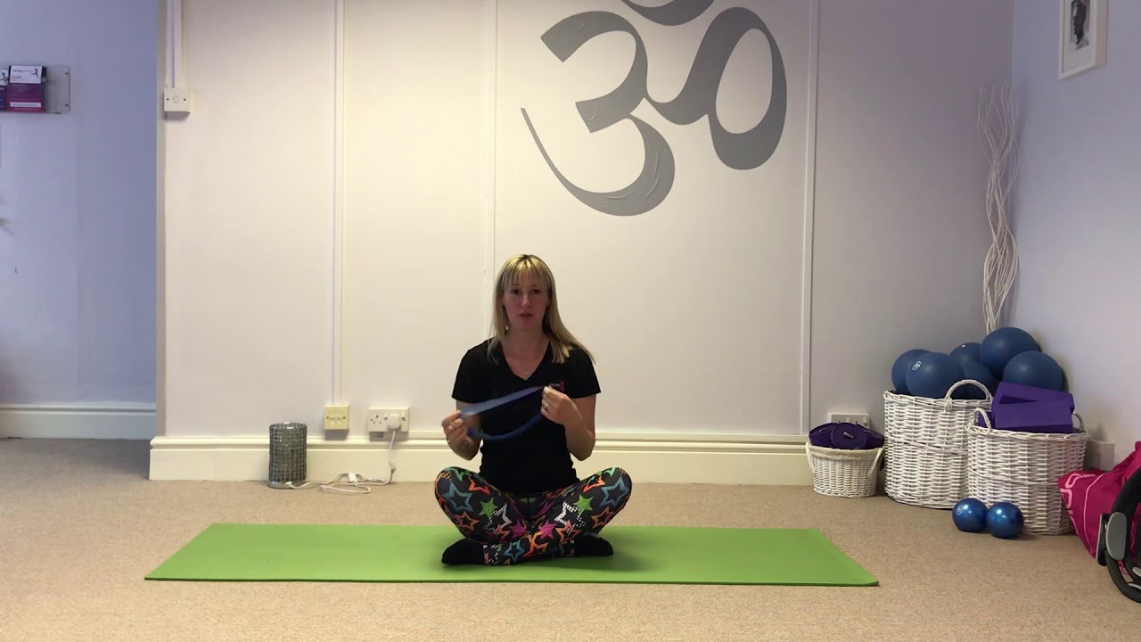 Abdominals with the Pilates loop - YouTube