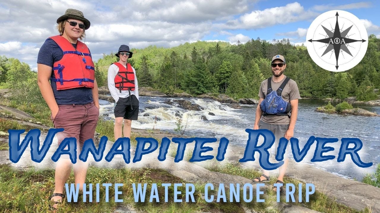 Lower Wanapitei River Canoe Trip - Crownland Camping - YouTube