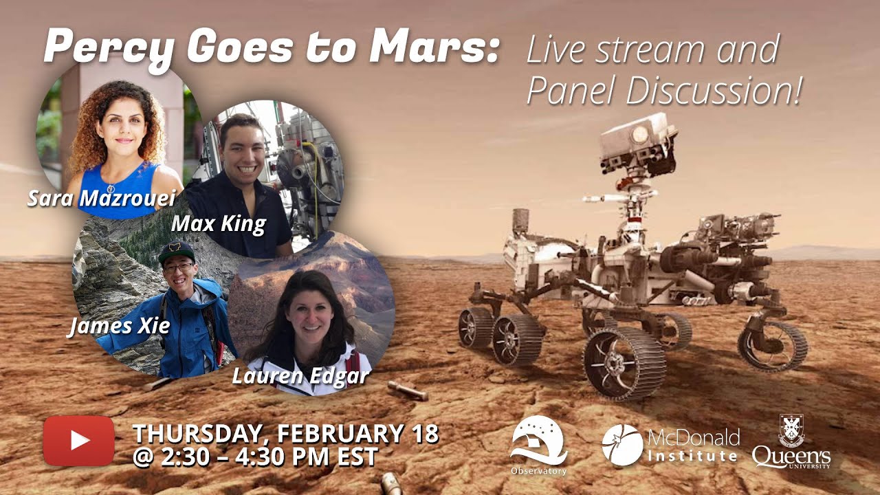 Percy Goes to Mars Livestream and Panel Discussion! - YouTube