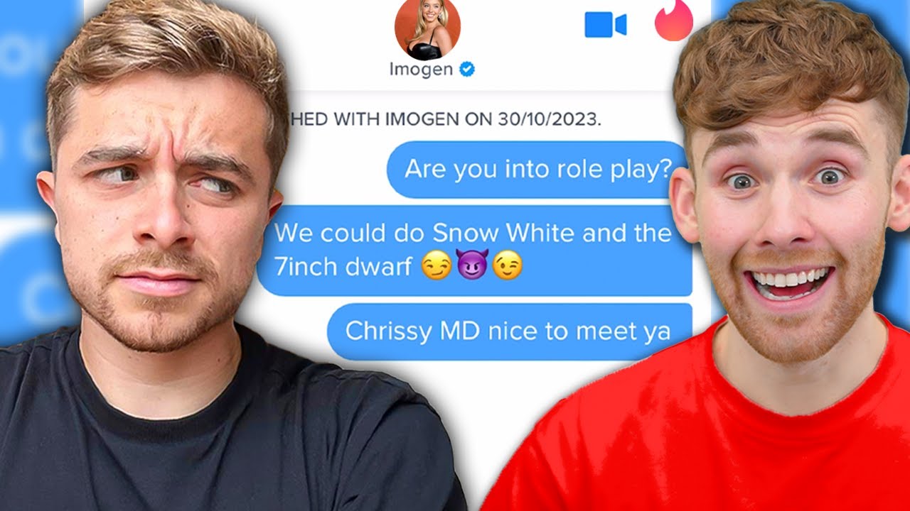 I Pretended to be ChrisMD on Tinder and got ____ matches - YouTube
