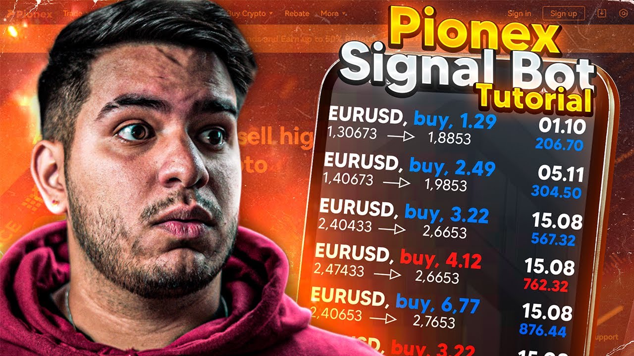 Como AUTOMATIZAR tu ESTRATEGIA de TRADING [ TUTORIAL SIGNAL BOT PIONEX ...