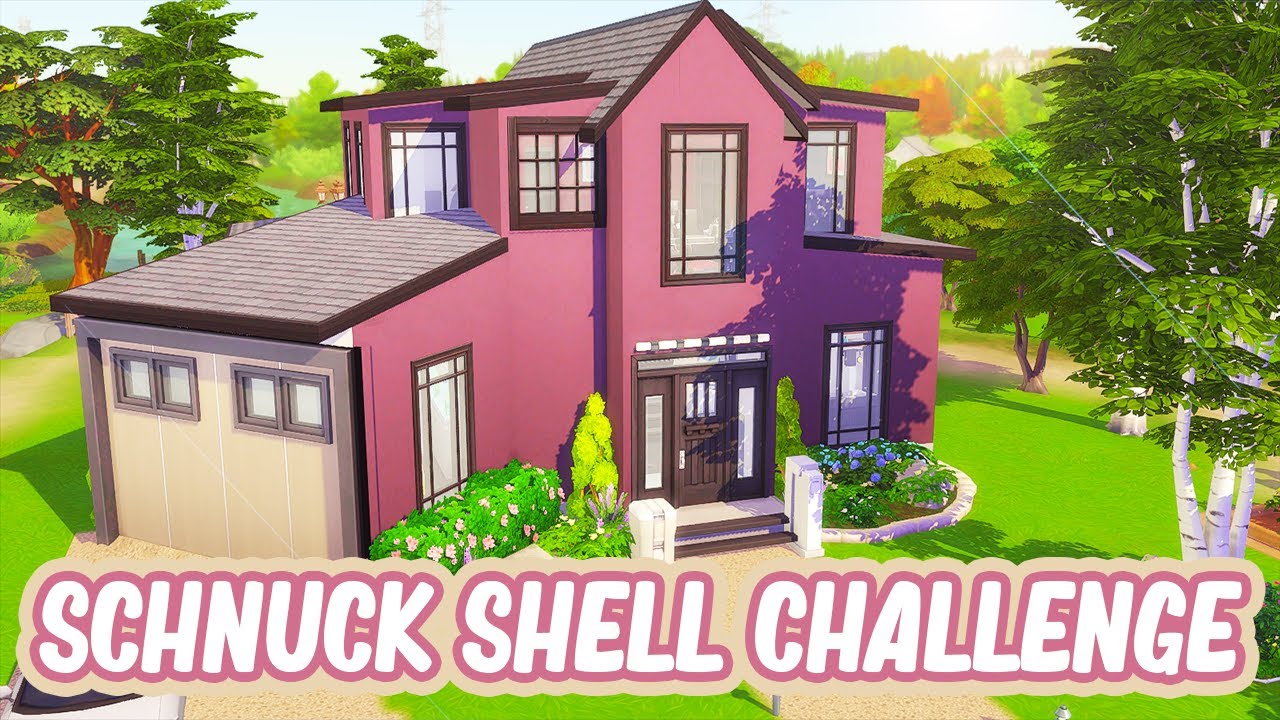 Schnuck Shell Challenge | The Sims 4: Speed Build - YouTube