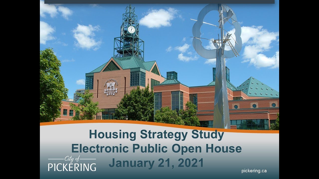 Housing Strategy Study - Electronic Public Open House #1 – January 21 ...