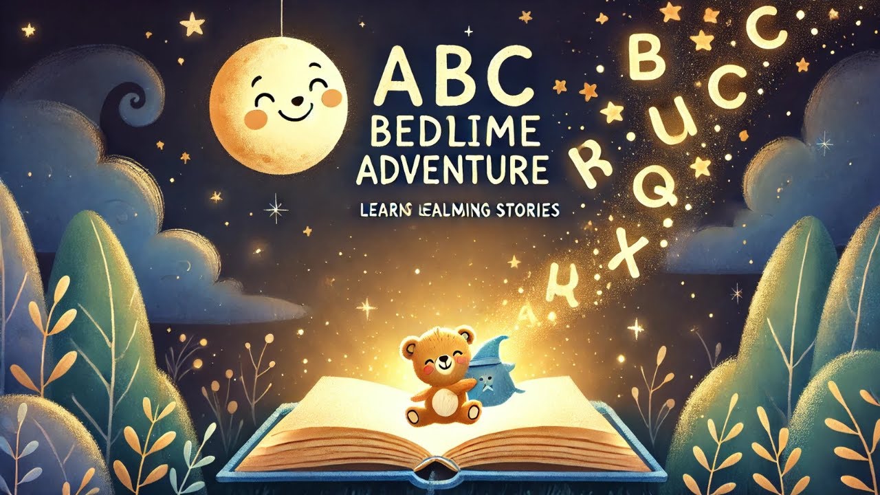 ABC Bedtime Adventure: Learn Letters with Calming Storie - YouTube