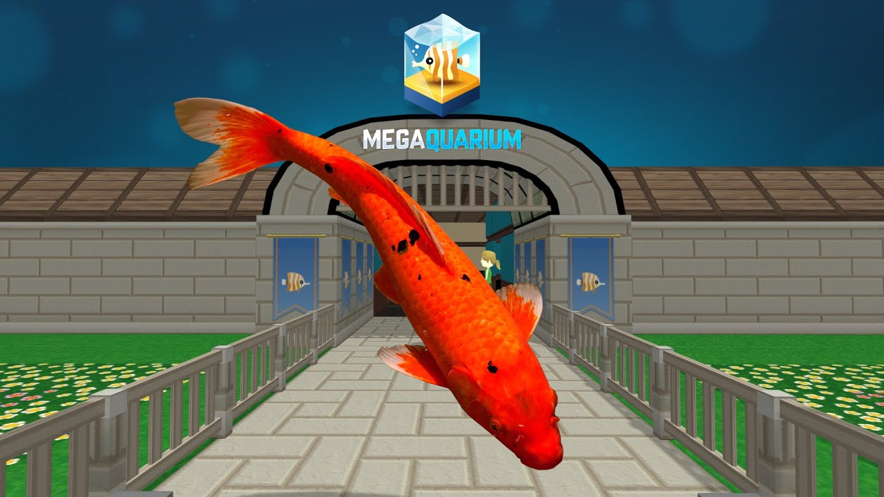 Megaquarium: Fish Hall - Episode 17 - Koi Pond - YouTube