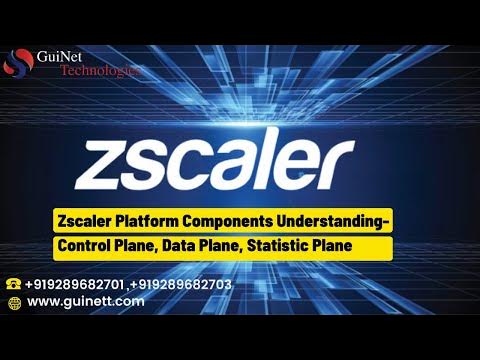 Day 2 -Zscaler Platform Components Understanding Control Plane, Data Plane, Statistic Plane and ...