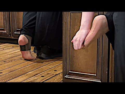 Nylon Shoeplay: Double Shift Aching & Itching Part 2/2