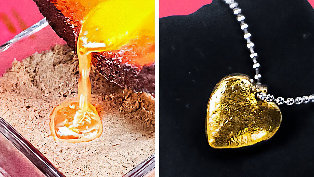 Melted SIM Cards Become AMAZING Jewelry and Phone Cases! - YouTube