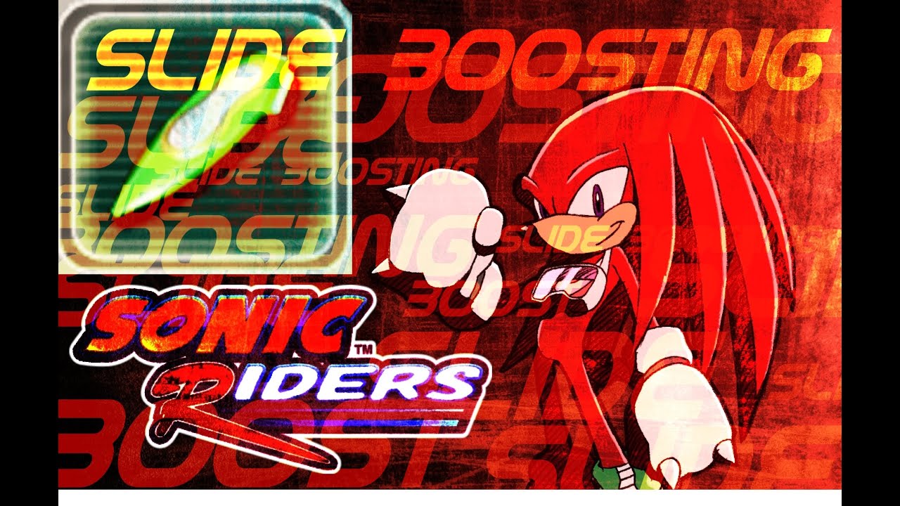 Sonic Riders - Slide Boosting - YouTube