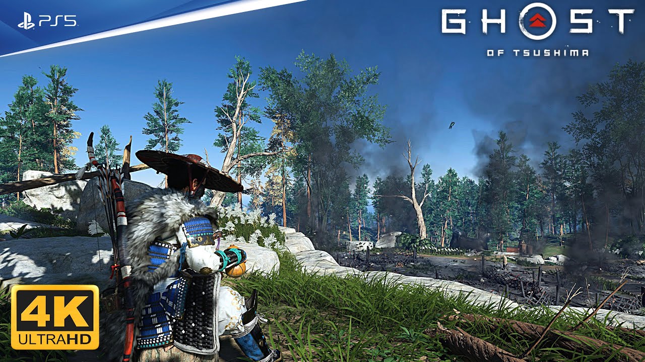 MONGOLS VS ONE SAMURAI | Ghost of Tsushima | PS5 | 4K 60FPS HDR ...