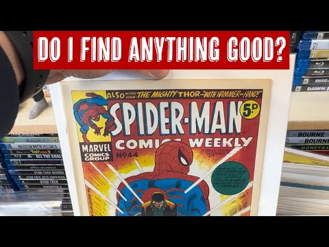Comic Book Hunting At Entertainment World - YouTube